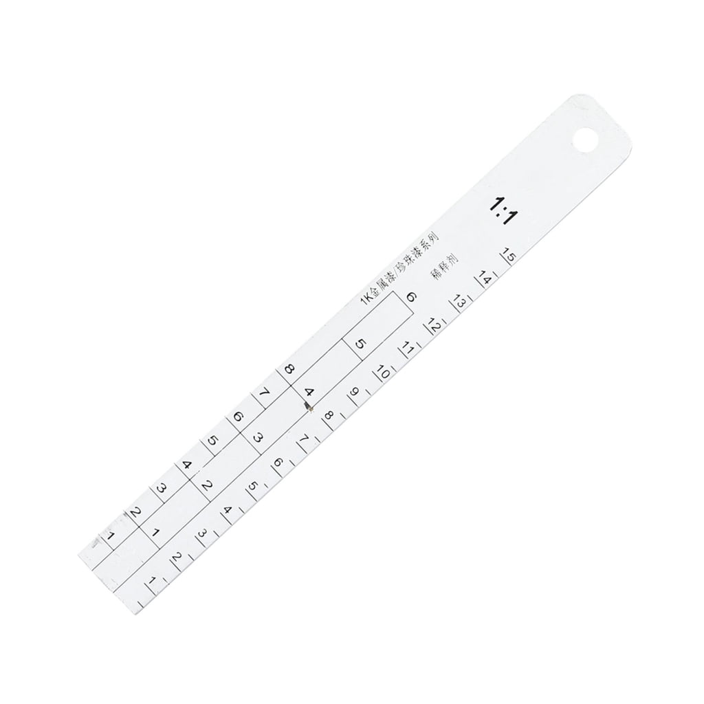 lanema Paint Mixing Ruler Scale Paint Mixing Ruler Standard Steel ...