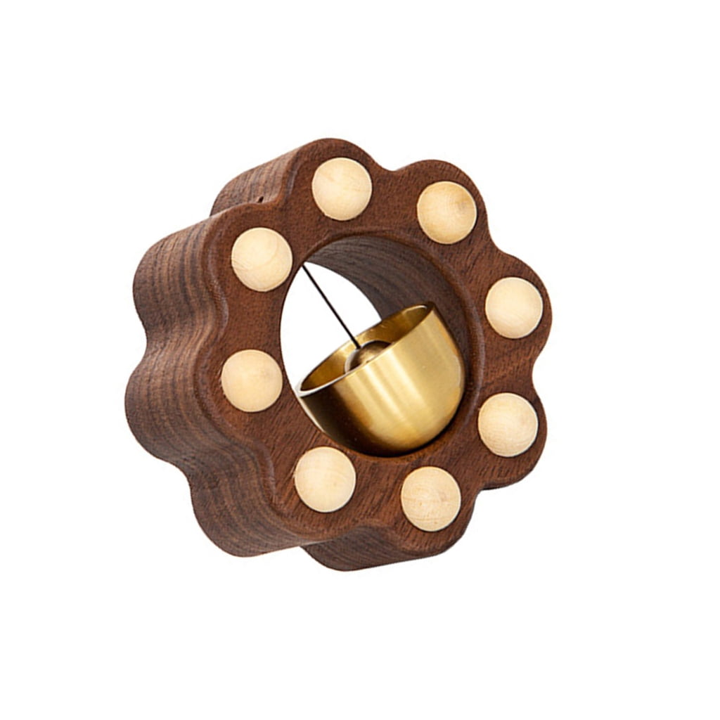 lanema Paws Shaped Entering Bells Chimes Wood Shopkeeper Bells Outdoor ...