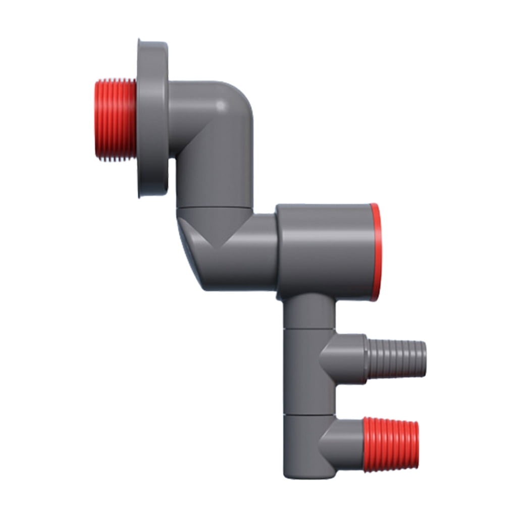 lanema Pipe Drainpipe Connector Overflow Water Drain Pipe Joint Sewer ...