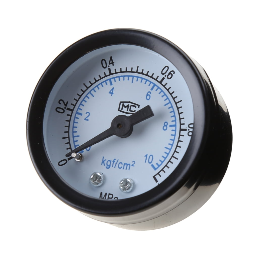 lanema Portable Pressure Gauge 1/4" Thread Low Pressure Gauge Ranges 0 ...