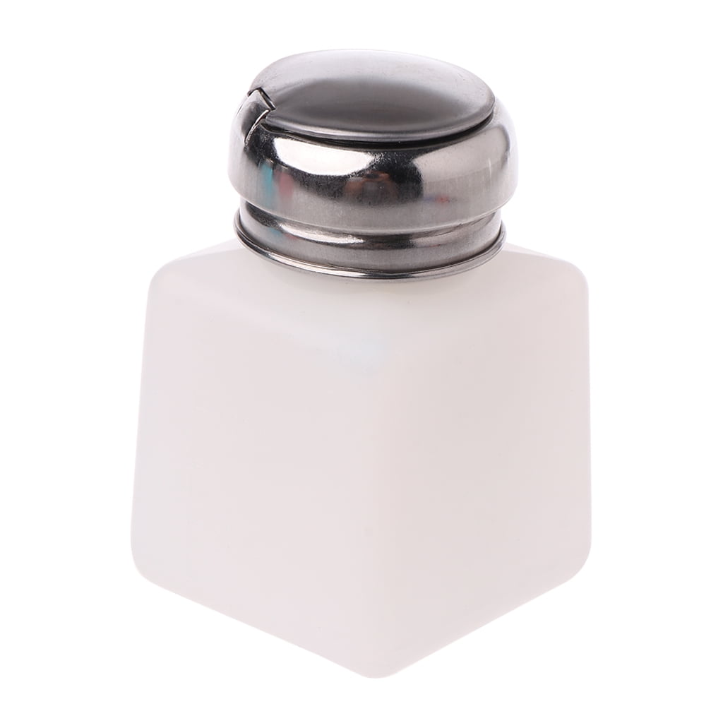 lanema Portable Push Down Dispenser Pump Bottle Plastic Square Press ...