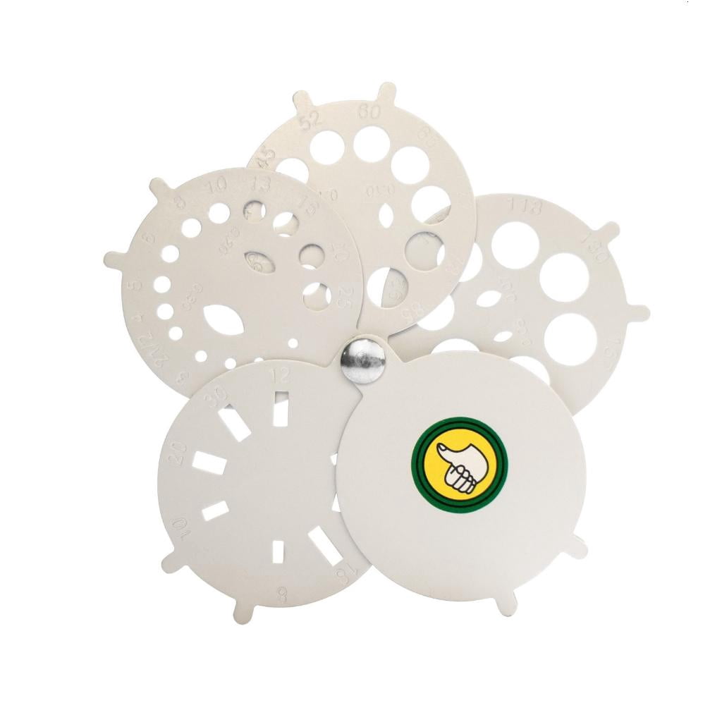 lanema Portable Sturdy Stainless Steel Fan Gauge for Quick and Accurate ...