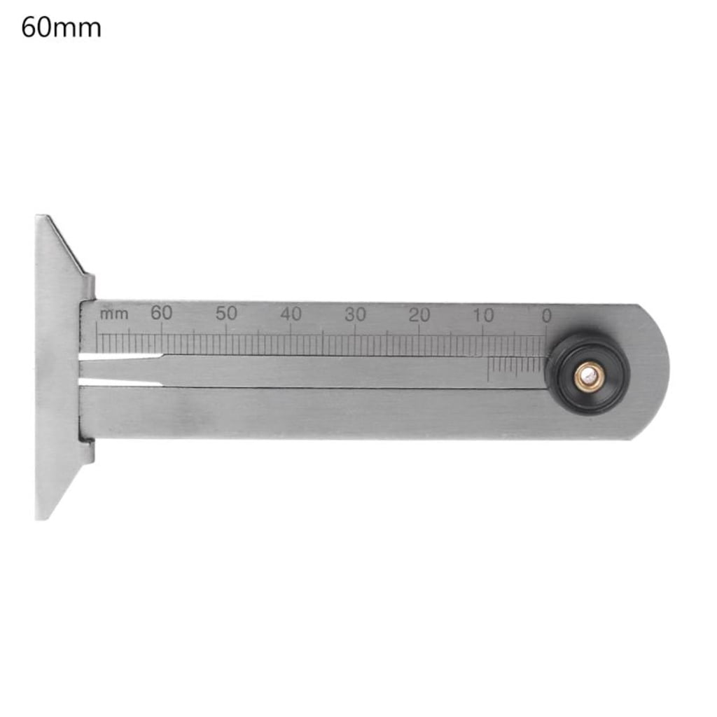 lanema Portable Tyre Tread Depth Gauge with Clear Scale Tire Tread ...
