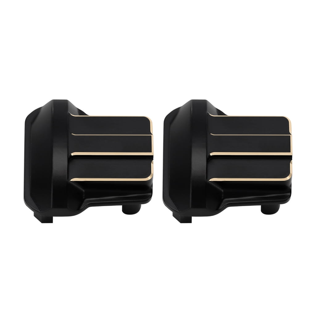 lanema Precision-Crafted 1/18 TRX4M Brass Bridge Covers for RCGame ...