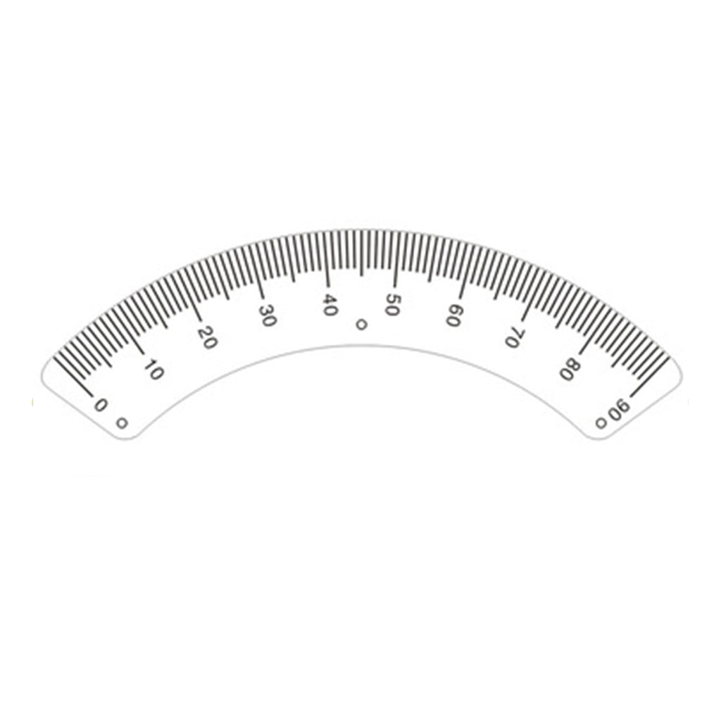 lanema Protractor Milling Machine Part Angles Plate Scale Ruler 45 ...