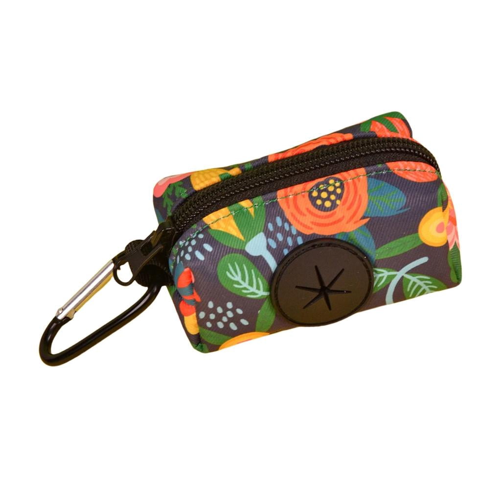 lanema Rainbow Printing Pet Waste Bag Holder Dog Walking Trash Bag ...