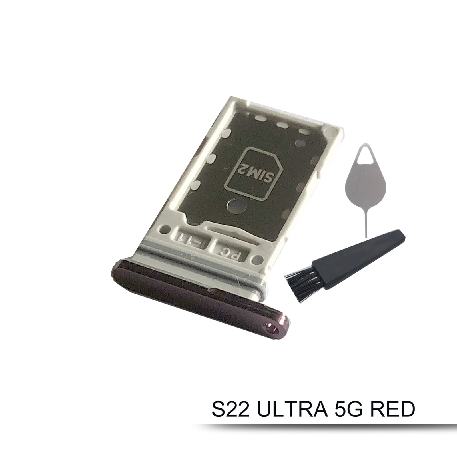 lanema Repairing Sim Tray Holders for Galaxy S22 Ultra S22+ S22 Plus ...