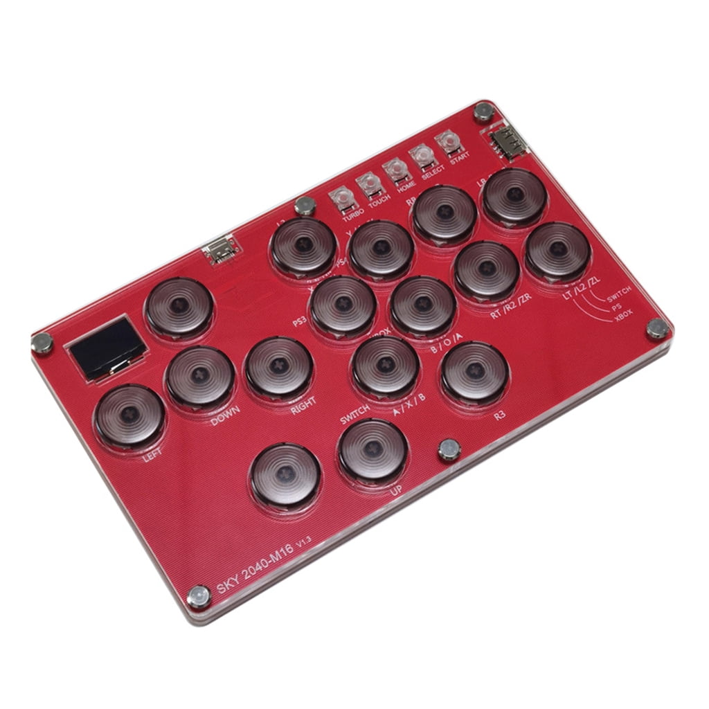 lanema SKY2040 Street Fighting Game Controller 16-Key with SOCD ...