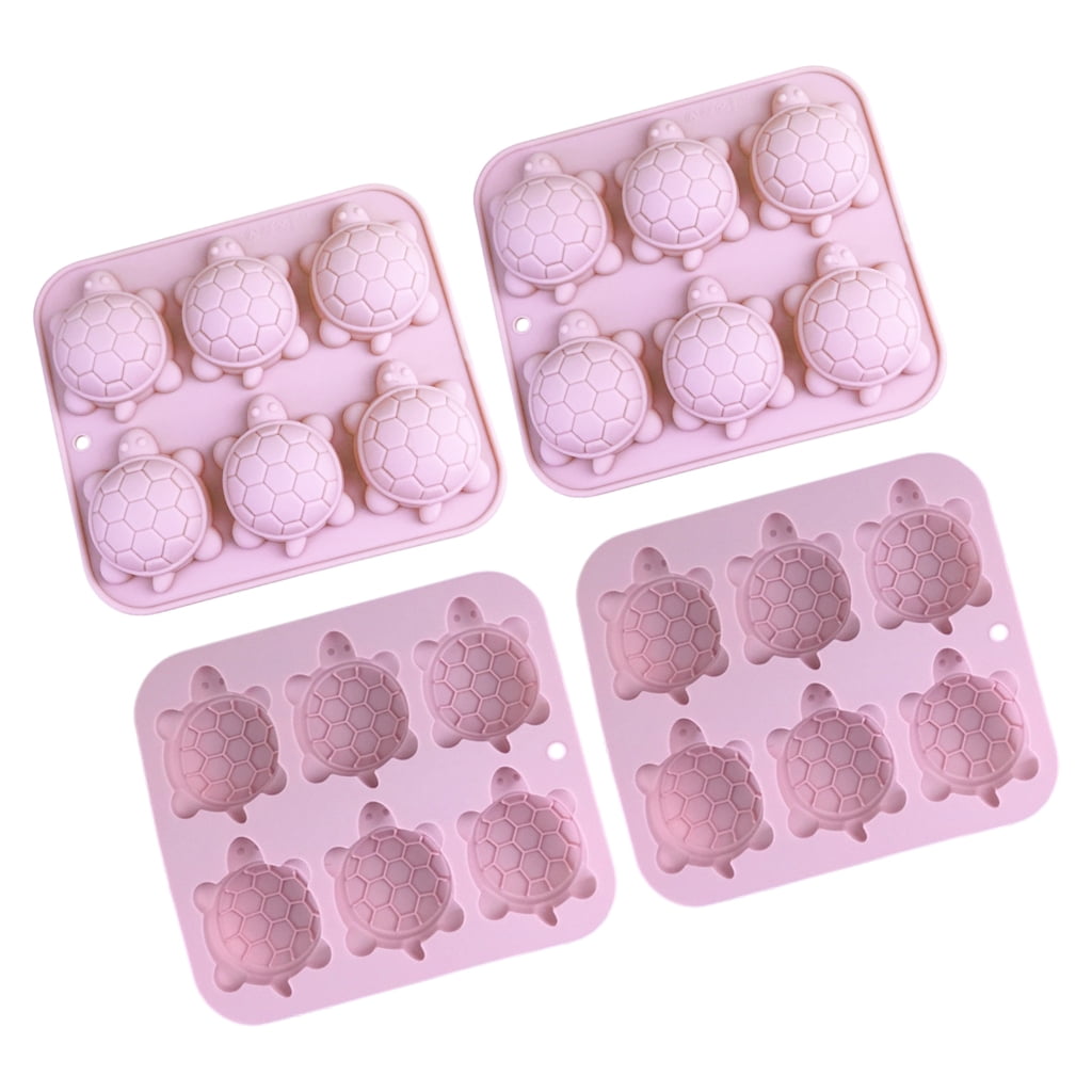 lanema Set Of 4 Silicone Baking Molds Heat Resistant Nonstick Cake ...