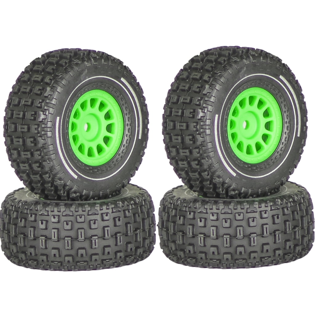 lanema Set of 4 Remote Control Wheel Tires for Crawlers Car Model ...