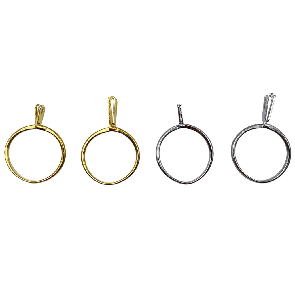 lanema Set of 4 Ring Prong Clamps for Stone Mounting Adjustable Ring ...