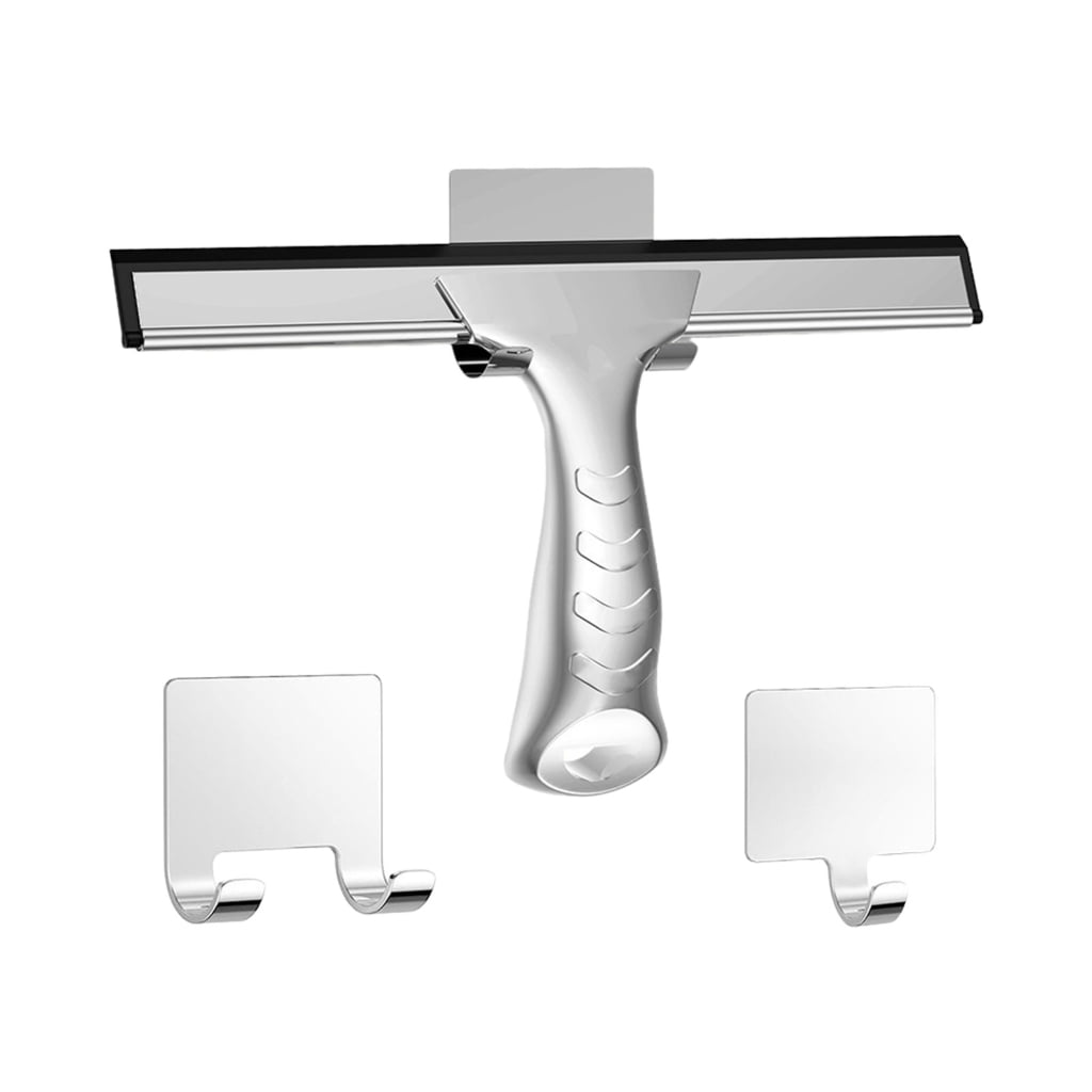lanema Shower Squeegee Stainless Steel Glass Window Squeegees for ...