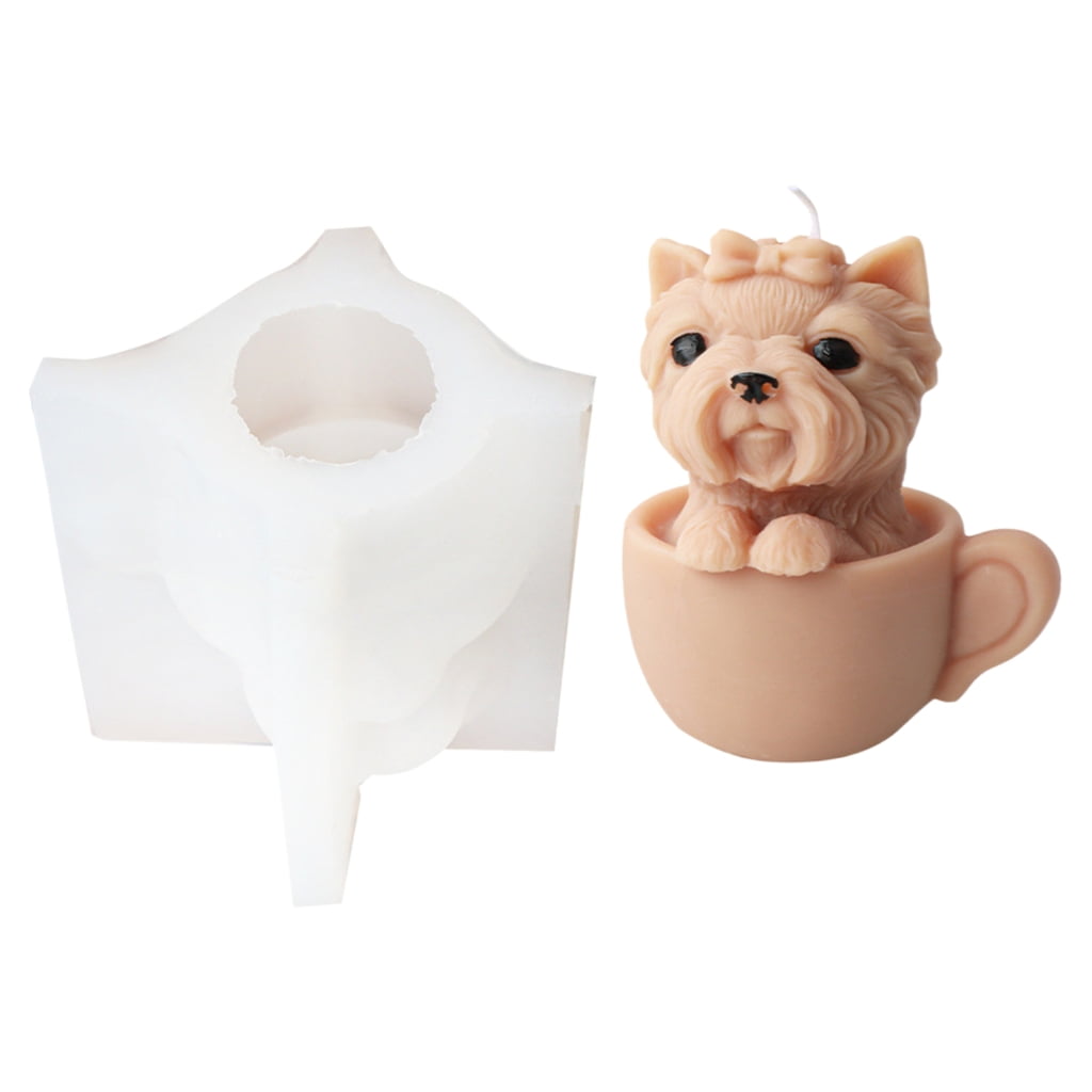 lanema Silicone Clay Mold Crafts Moulds Candle Making Moulds Cute ...