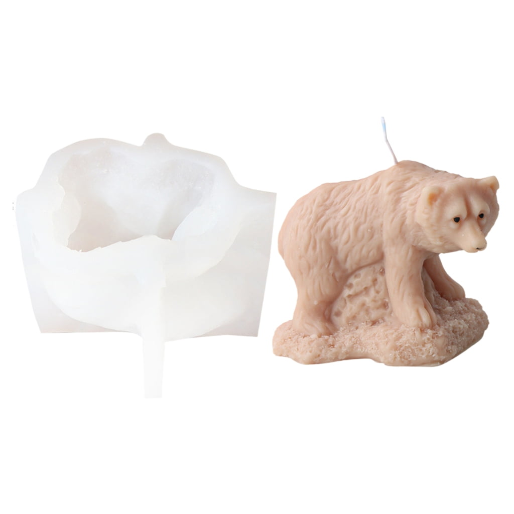 lanema Silicone Clay Mold Crafts Moulds Candle Making Moulds Cute ...