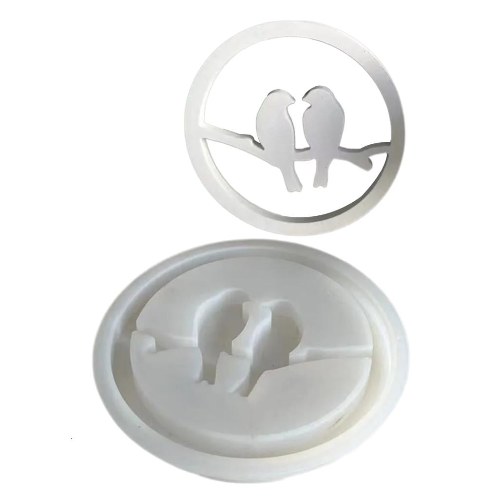 lanema Silicone Clay Molds Craft Moulds Bird Shape Figurine Moulds ...