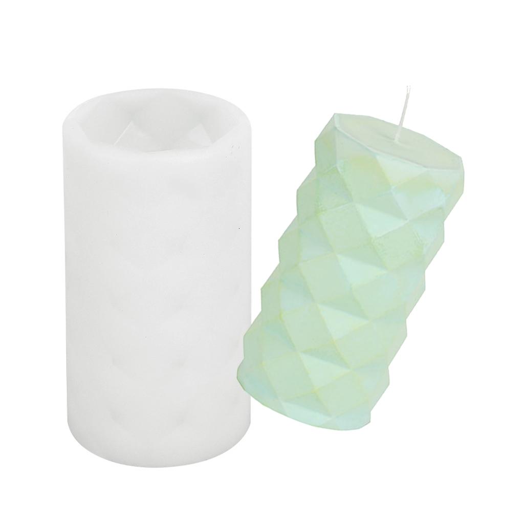 lanema Silicone Crafting Mold Moulds Resin Art Moulds Cylinder Pattern ...