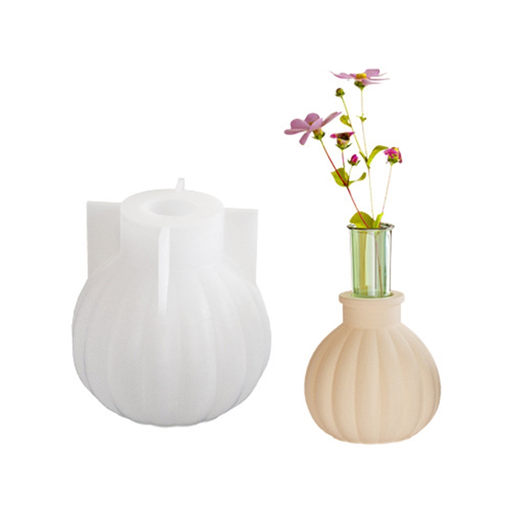 lanema Silicone Mold for Elegant Round Vases Candle Stands Candlestick ...