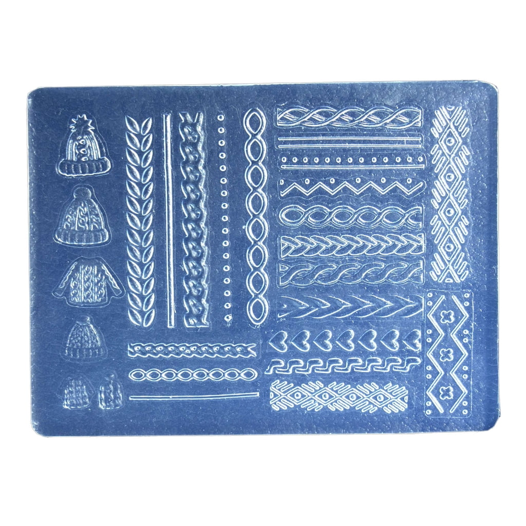 lanema Silicone Nail Carving Molds Nails Stencils Molds DIY UV Gel ...