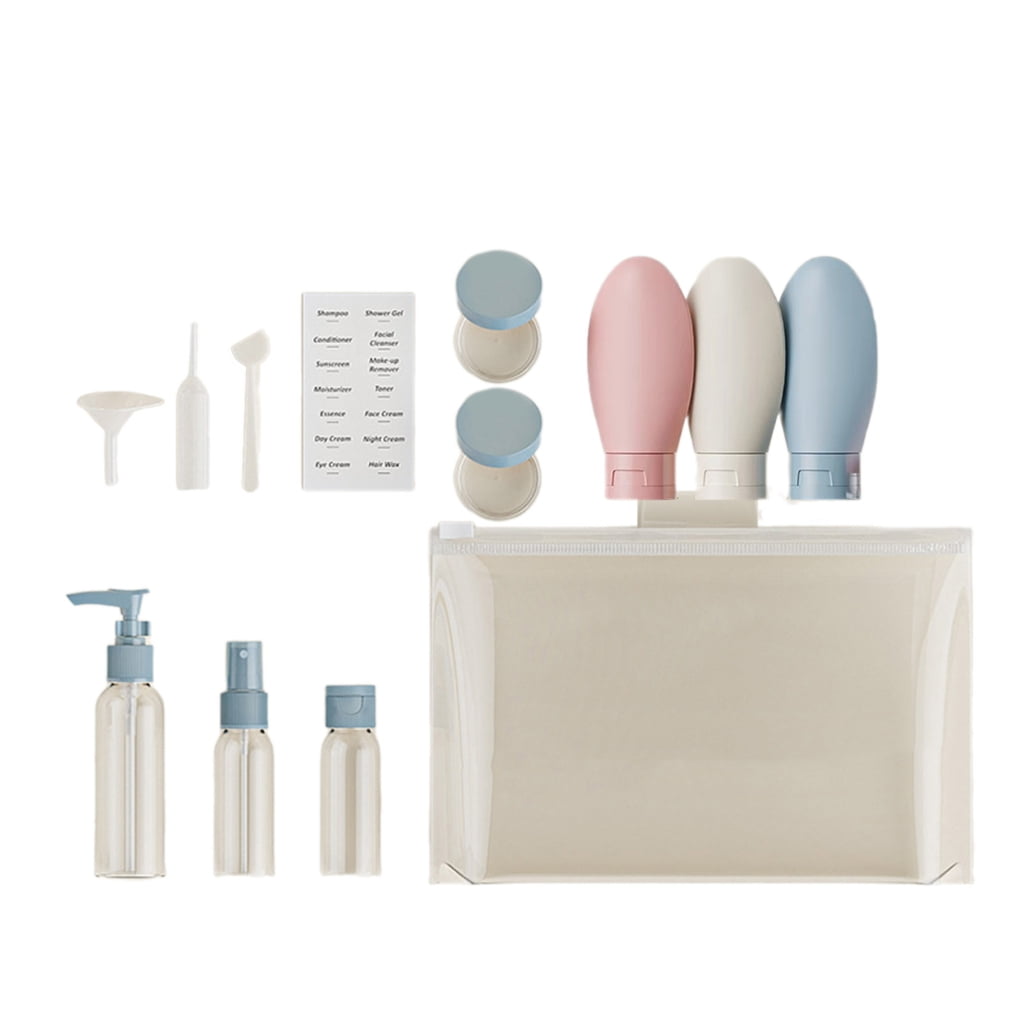 lanema Silicone Refillable Lotion Bottle Empty Travel Portable Squeeze ...