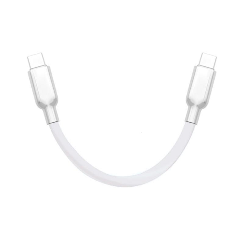 lanema Silicone Short Data Cord Double Male End USB C Cable for Fast ...