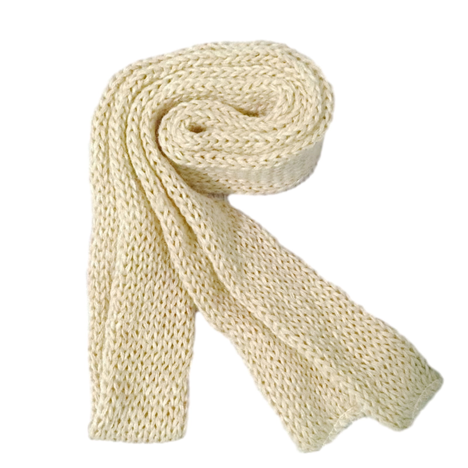 lanema Skinny Scarf Narrow Neckerchief Subculture Scarf Stripes Scarves ...