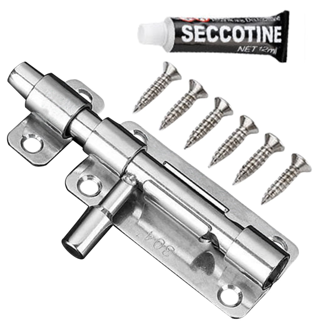 lanema Sliding Bolts Latches Hasp Door Lock Buckle Heavy Duty Garden ...