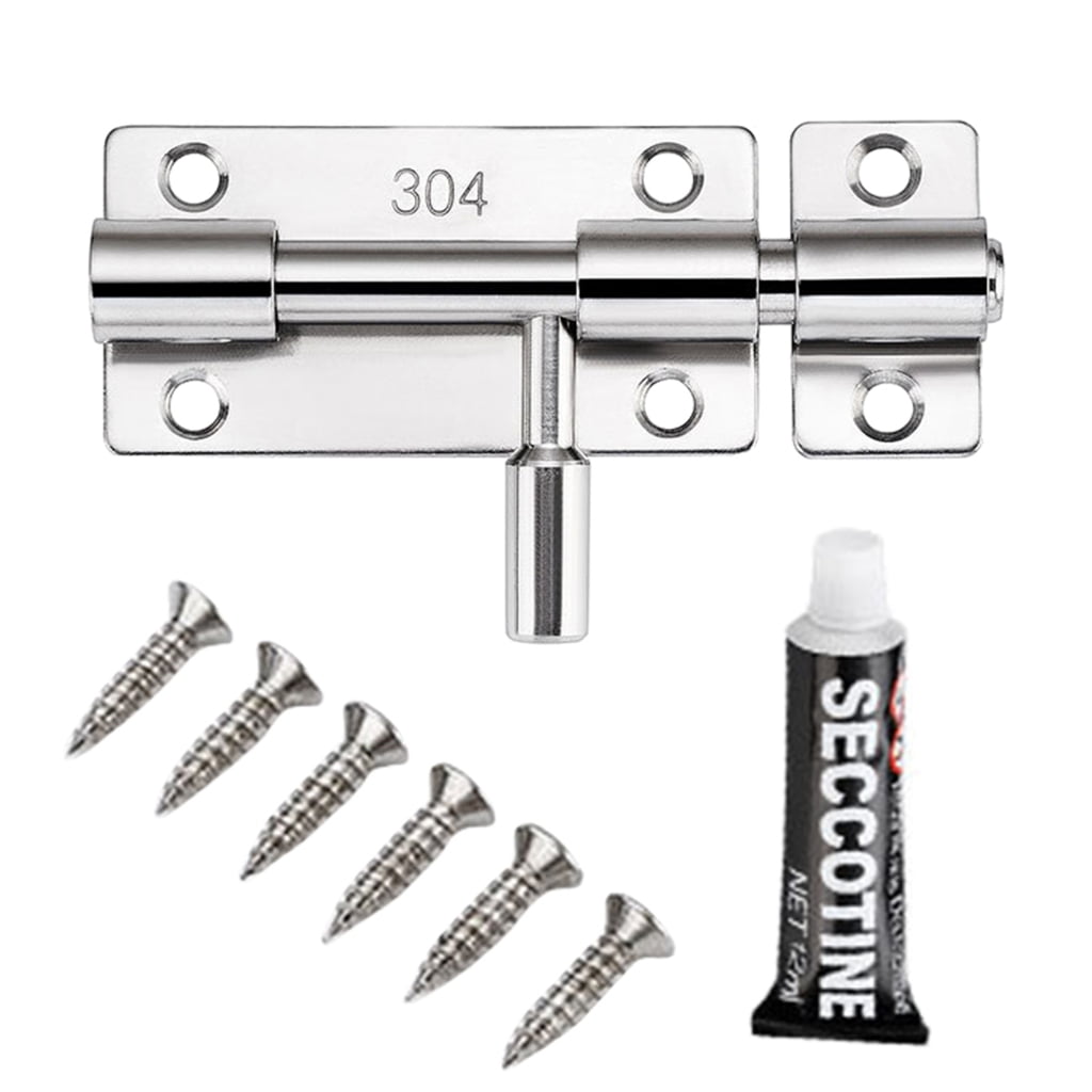 lanema Sliding Bolts Latches Hasp Door Lock Buckle Heavy Duty Garden ...