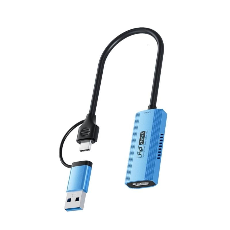 lanema Small Size 1080P 4K30Hz Video Capture Unit Capturing Docking ...