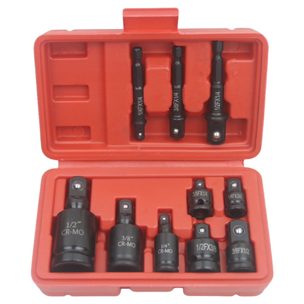 lanema Socket Converters Adapter Set Handheld Tool Reducers Adapter 1/4 ...