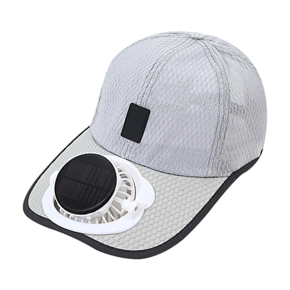 lanema Solar Powered Cooling Cap Built in Fan Adjustable Sun Hat 4-8 ...
