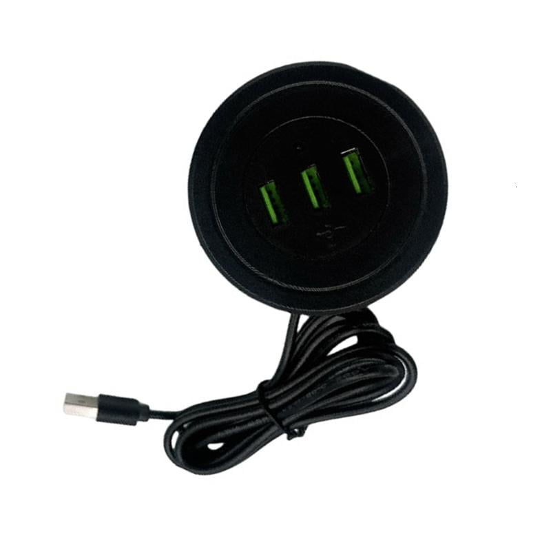 lanema Space Saving Double USB Power Socket 2 USB Port 170CM Cable ...