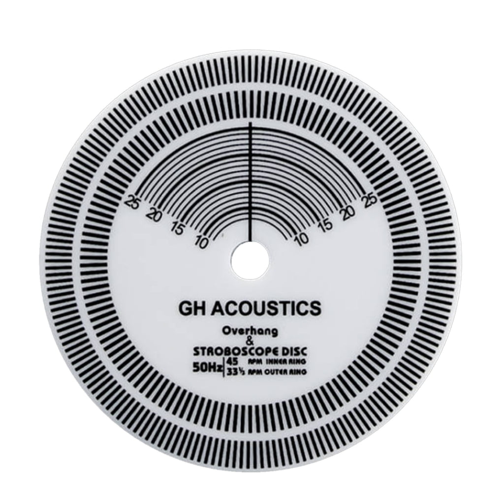 lanema High Accuracy Vinyl Phono Speed Test Disc Adjustment Tool for LP ...