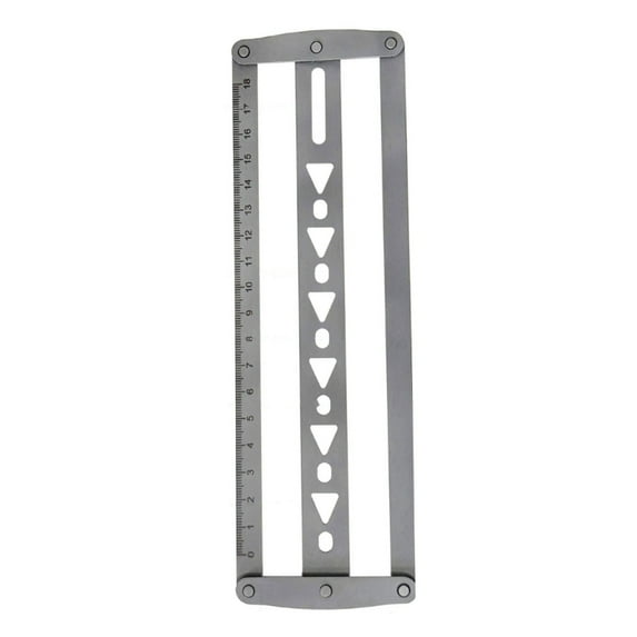 lanema Stainless Steel Belt Hole Punching Template Belt Hole ...