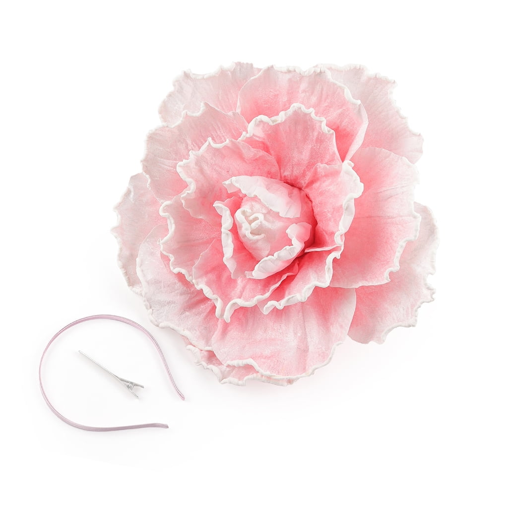 lanema Statement Flower Floral Headpiece Lightweight Construction ...
