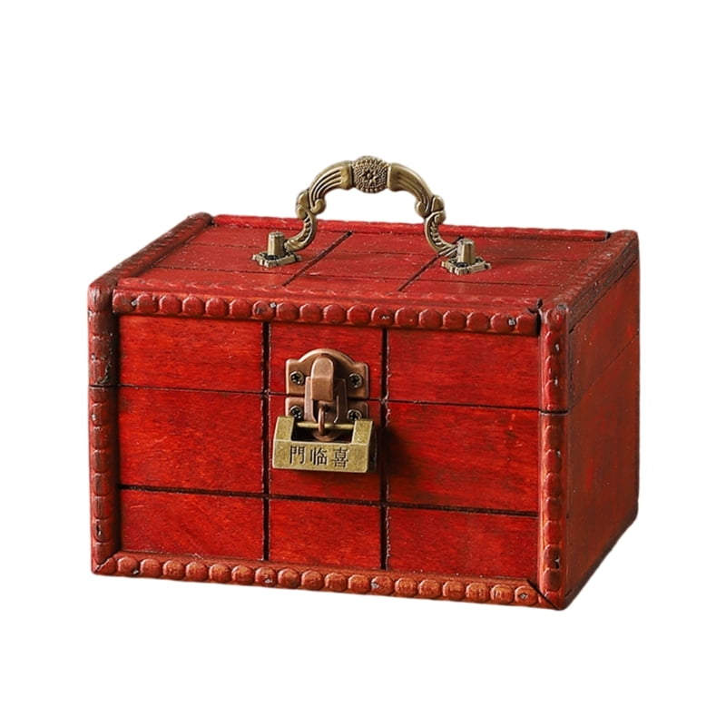 lanema Sturdy Wooden Portable Storage Chests With Spacious Interior ...