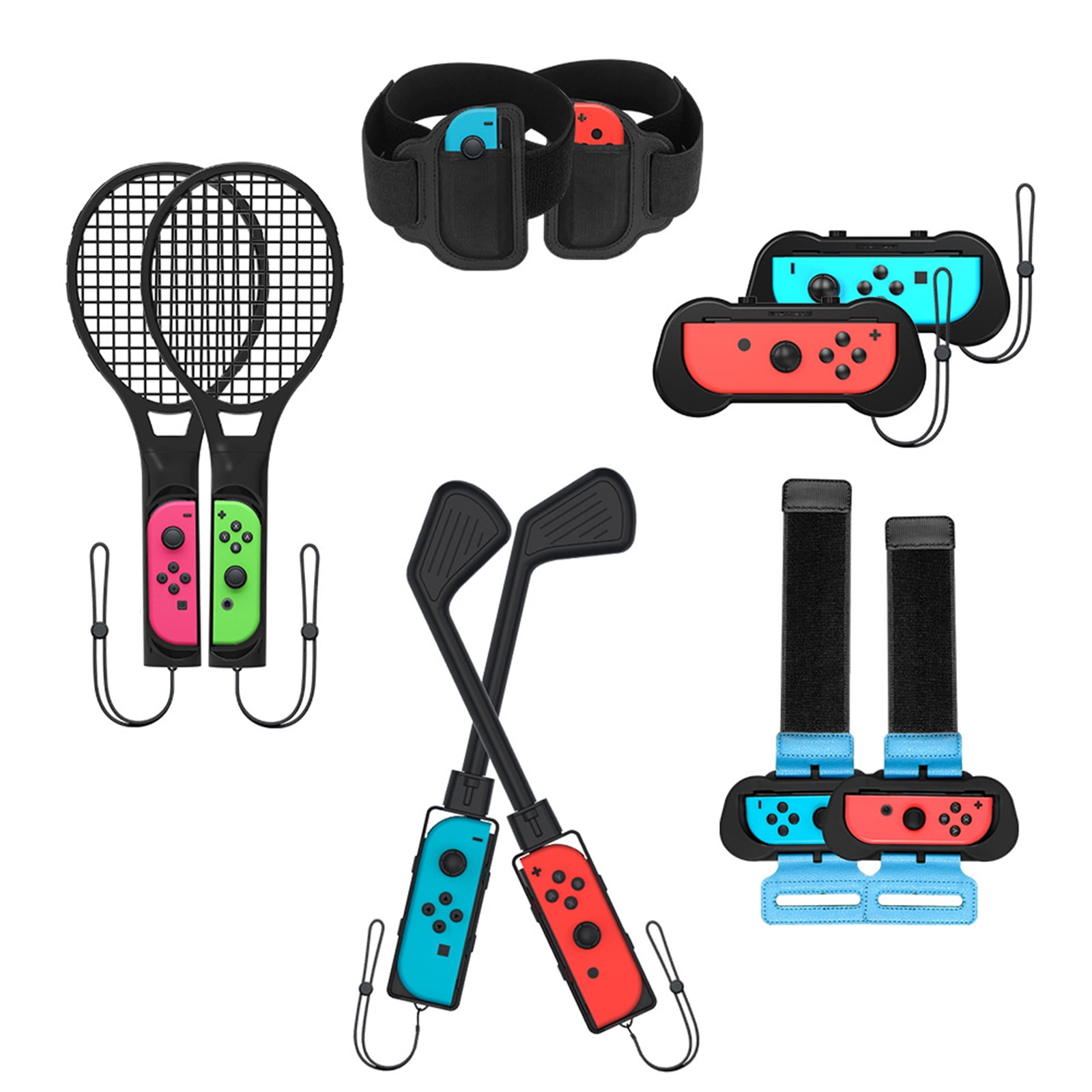 lanema Switch Sports Accessories Bundle 10in1 Family Kits for Switch ...