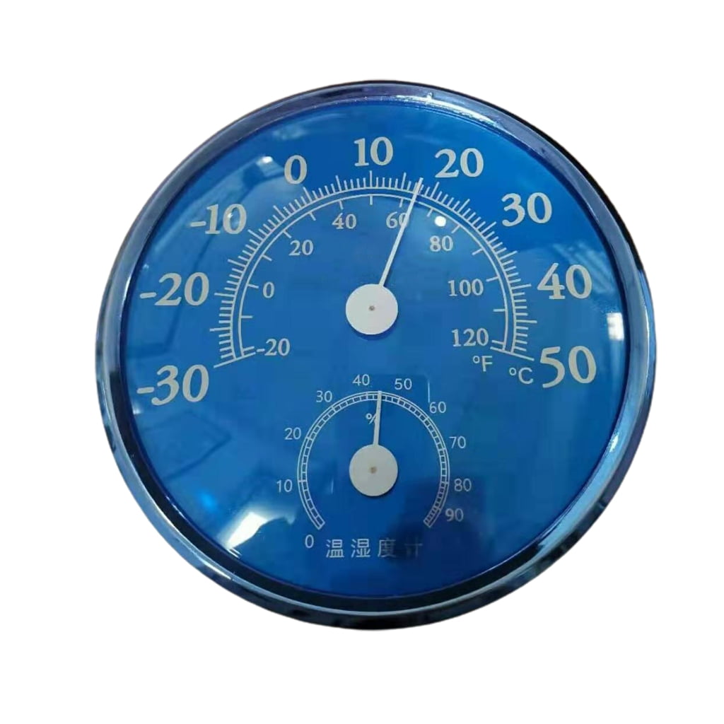 lanema Tabletop Wall Mount Thermometer Hygrometer Indoor Analog ...