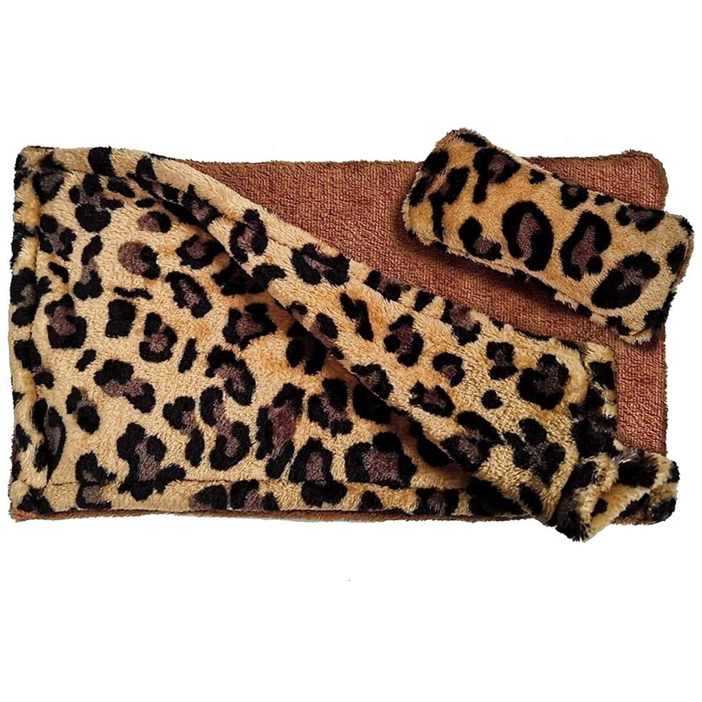 lanema Terrarium Bed for Reptiles LeopardPrint Lizards Pillow ...