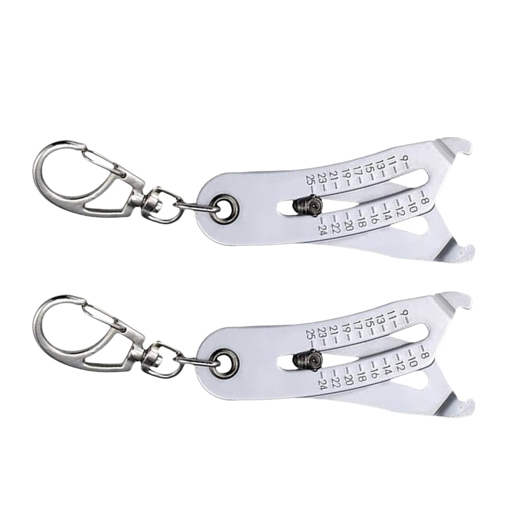 lanema Thread Size Checker Verification Tool Bolt Size Finder Nut and ...