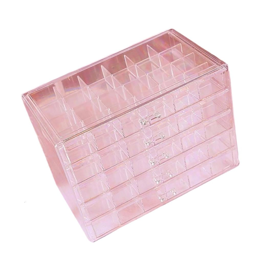 lanema Transparents Jewelry Organiser Box with 5 Spacious Drawers ...