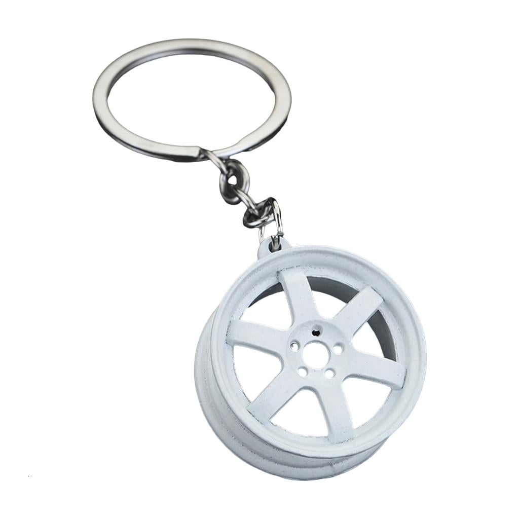 lanema Trendy Keychain Offering Versatile Use Car Wheel Shape Hanging ...