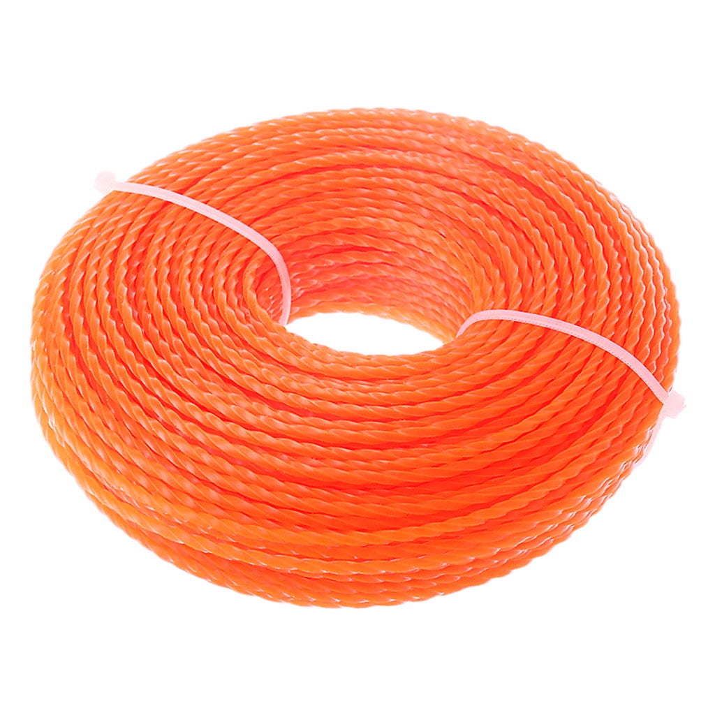 lanema Trimmer Line Nylon 3mm Rope Roll Cord Wire String Grass Strimmer Lawn Mower - Walmart.com