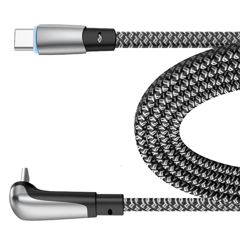 lanema Type C To Type C 90° Elbow Cable Fast Charging and Data Transfer ...