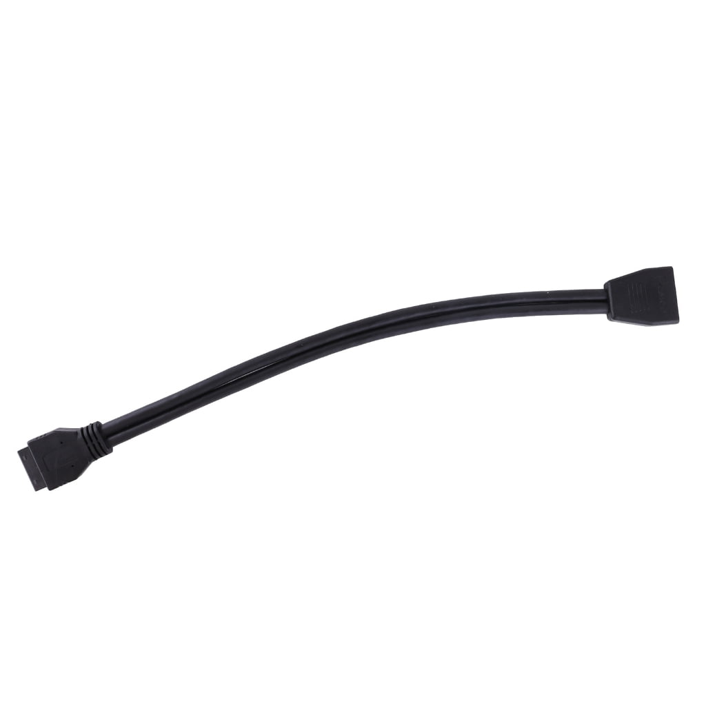 lanema USB 19Pin 20Pin Male Female Extension Cable Mainboard Built in ...