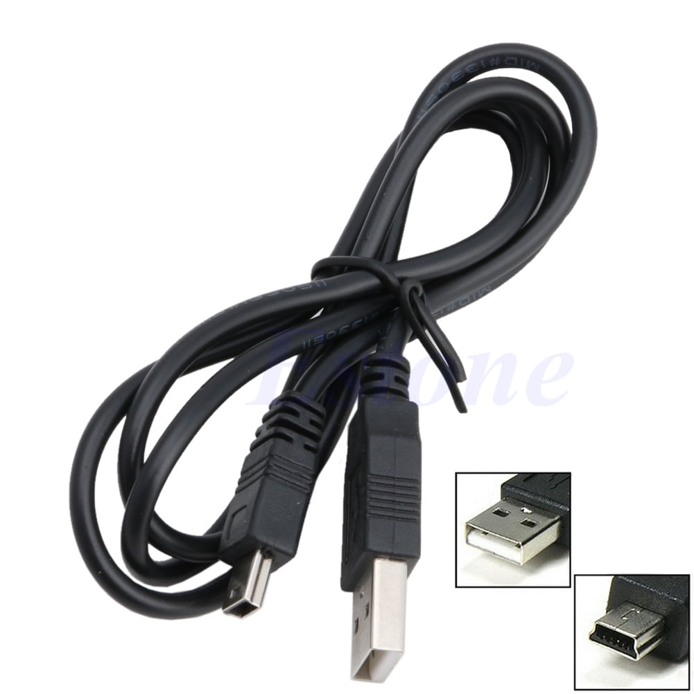 lanema USB 2.0 Cable A to Mini B 5 Pin Male High Speed USB Charger Data ...