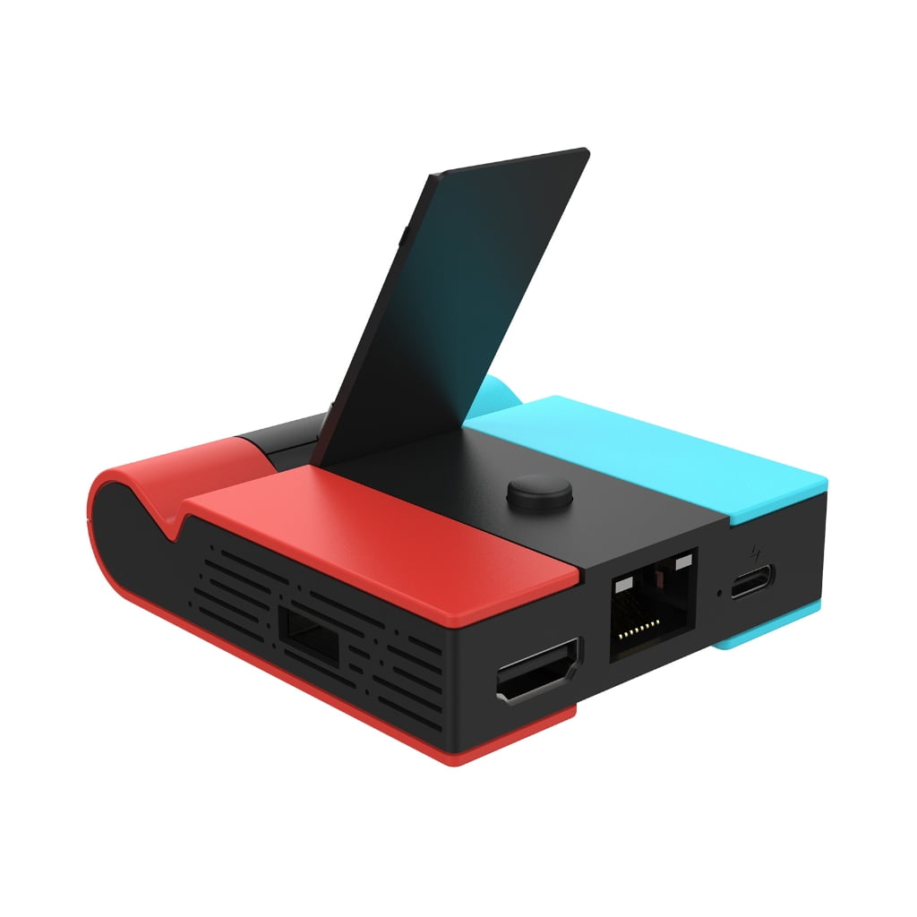 lanema USB Adapters Gaming Accessories TV Dock RJ45 Ethernet-4K HDMI ...