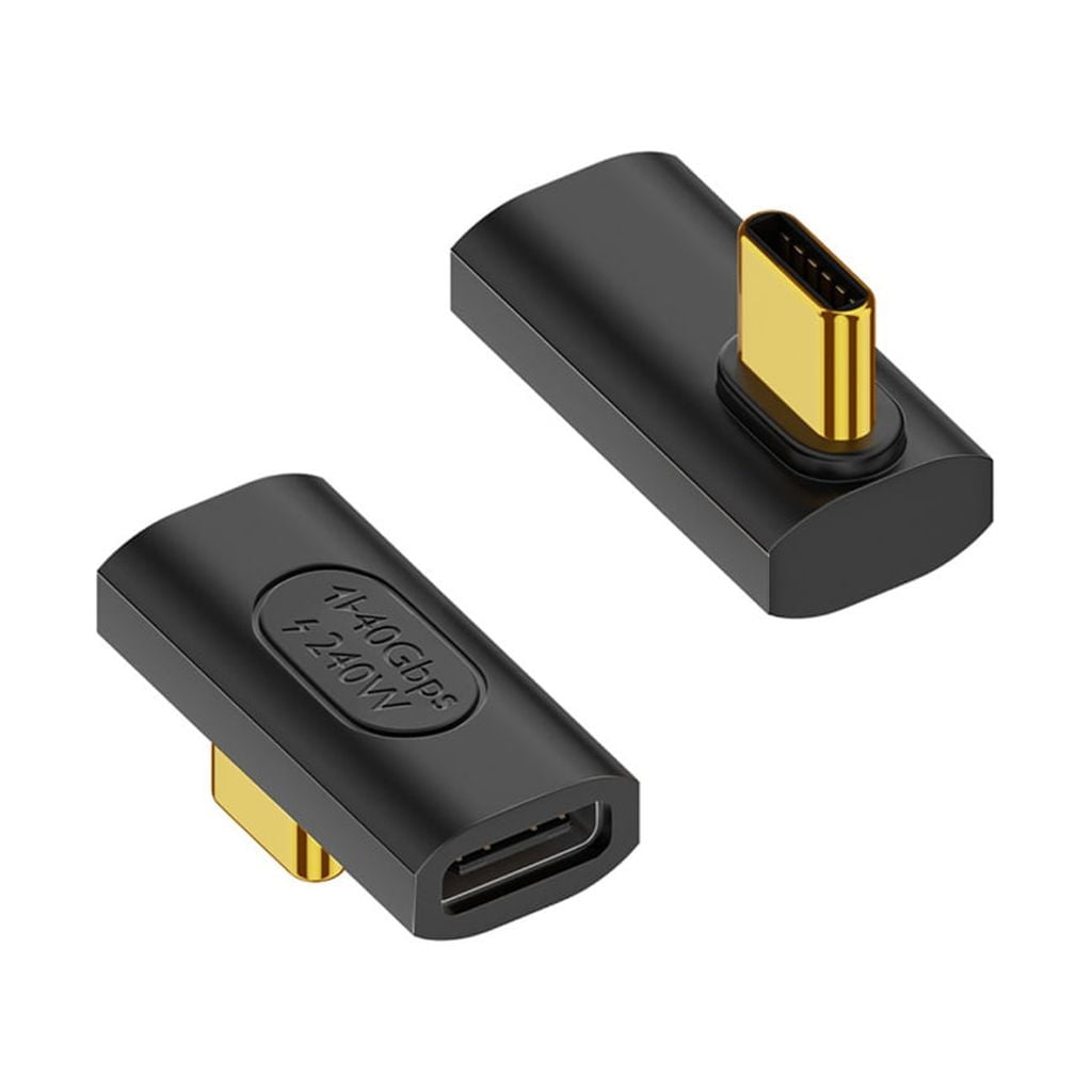 lanema USB C Male to Female Adapter 240W Power Delivery, Type C ...