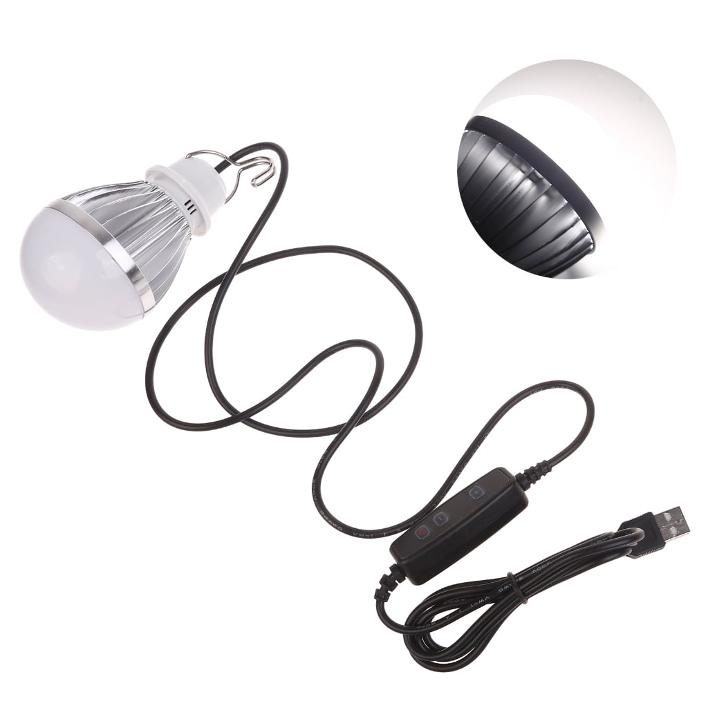 lanema USB Portable LED Bulb 10W 5V Bulb Light Emergency Light with 1 ...