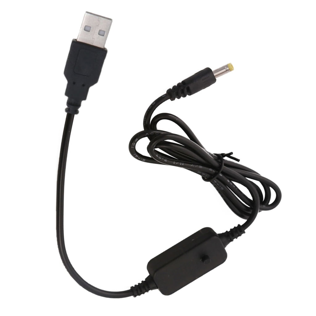 lanema USB to DC Booster Cable,Power Bank Router Cord 5V to 9V/12V Step Up Digital Display ...
