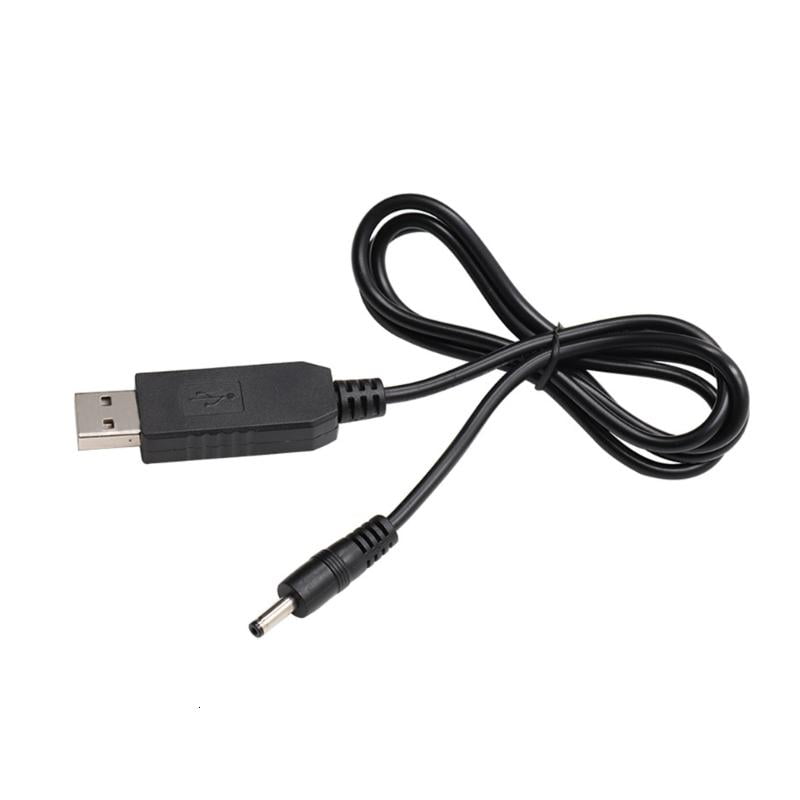 lanema USB to DC3.5x1.35mm Power Cable 5V to 9V Steps Up Converter Cord for Routers Fan LED ...